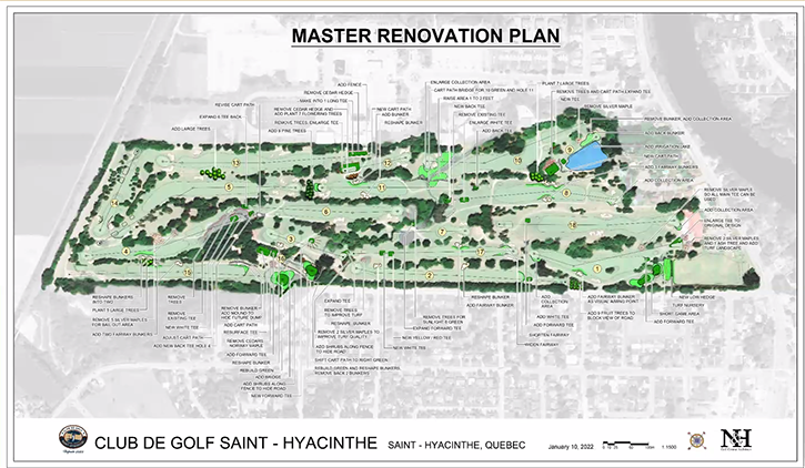 Club de Golf St-Hyacinthe - Accueil